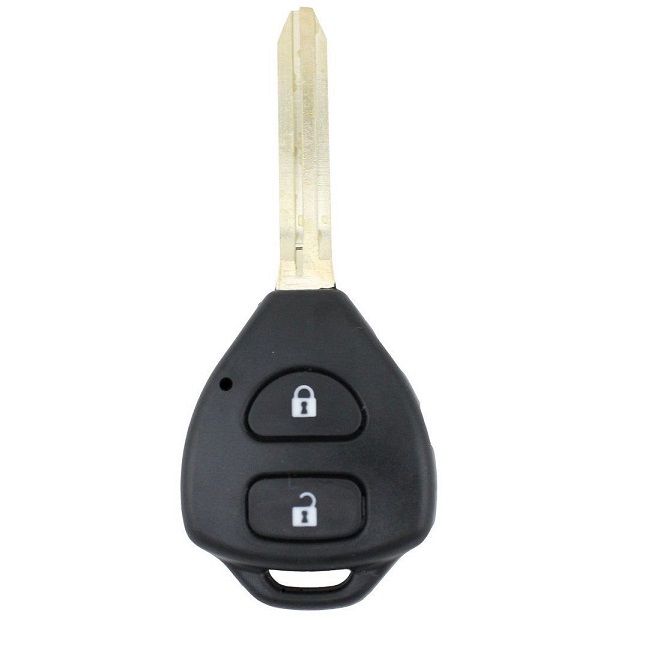 Toyota 2 Button Key Shell Remote Camry Rav4 Corolla + more – Batteries ...