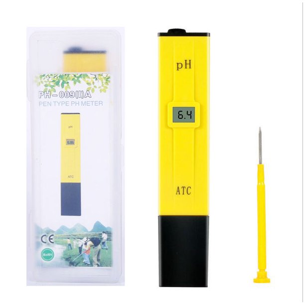 Digital pH Meter Tester Monitor – Batteries and Ink